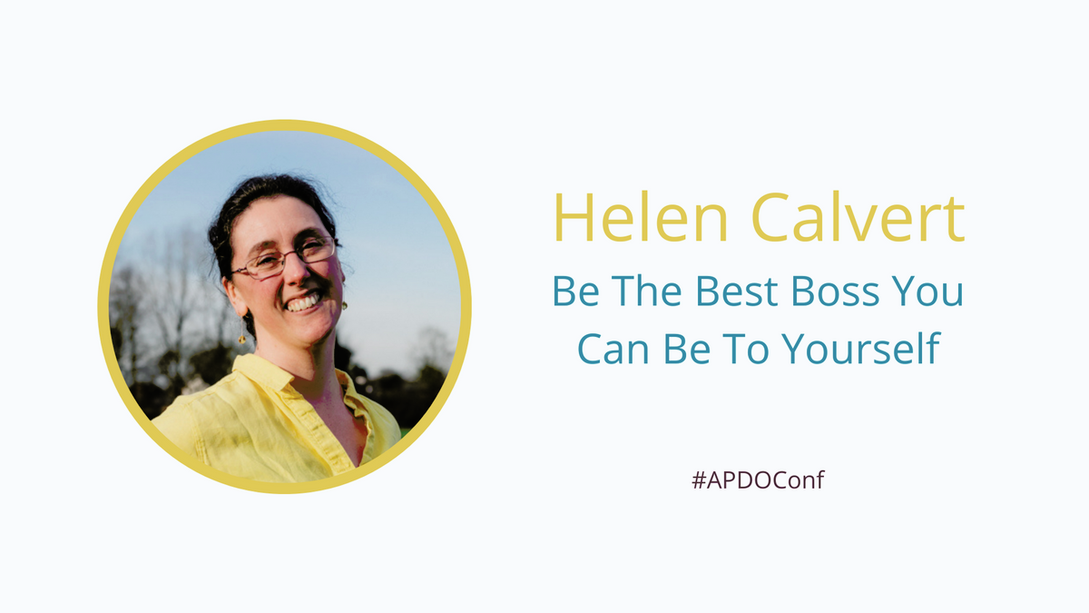 Be The Best Boss To Yourself | APDO